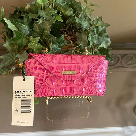 Brahmin | Accessories | Brahmin Eyeglass Case In Hibiscus | Poshmark